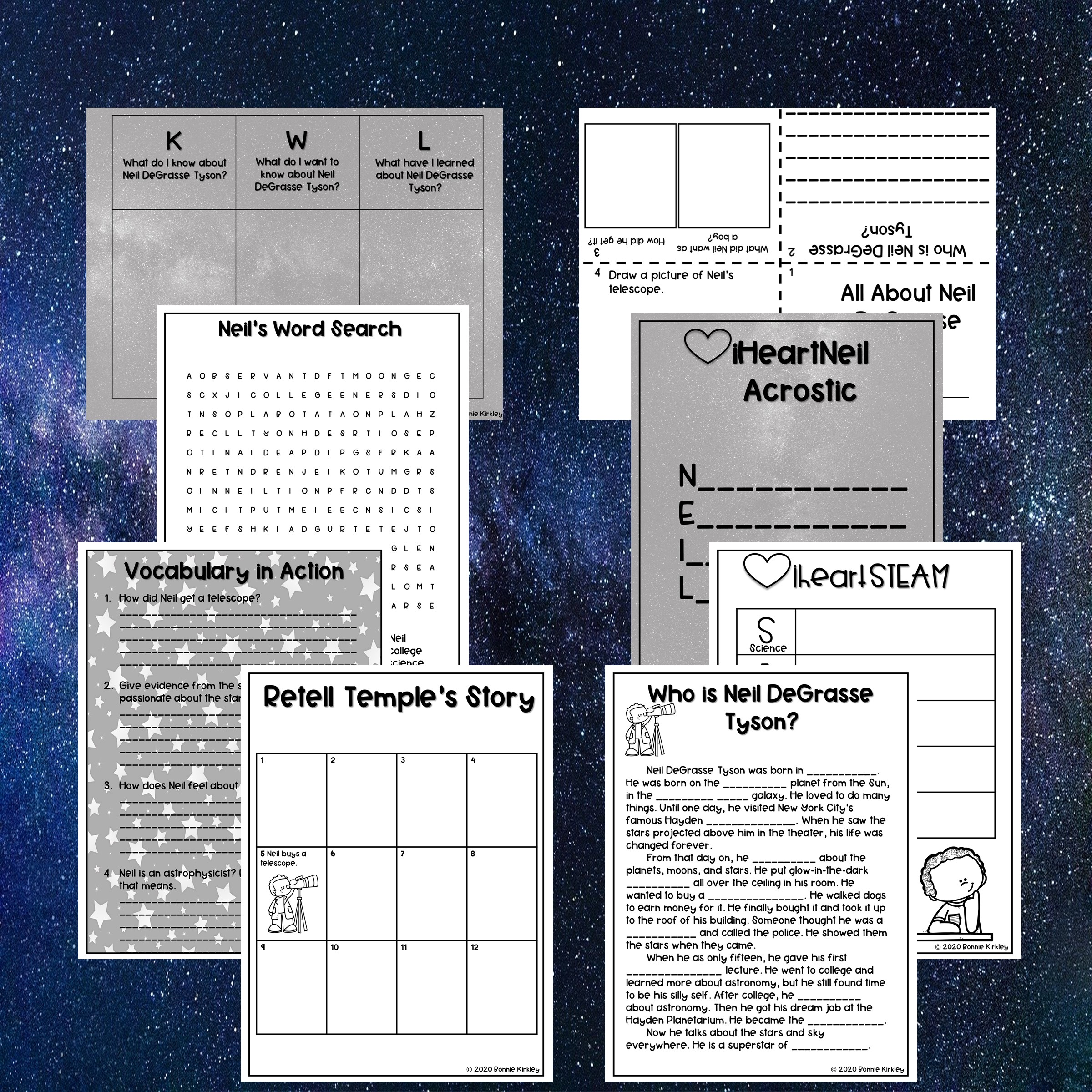 Space STEM Activities - Teaching with Neil DeGrasse Tyson