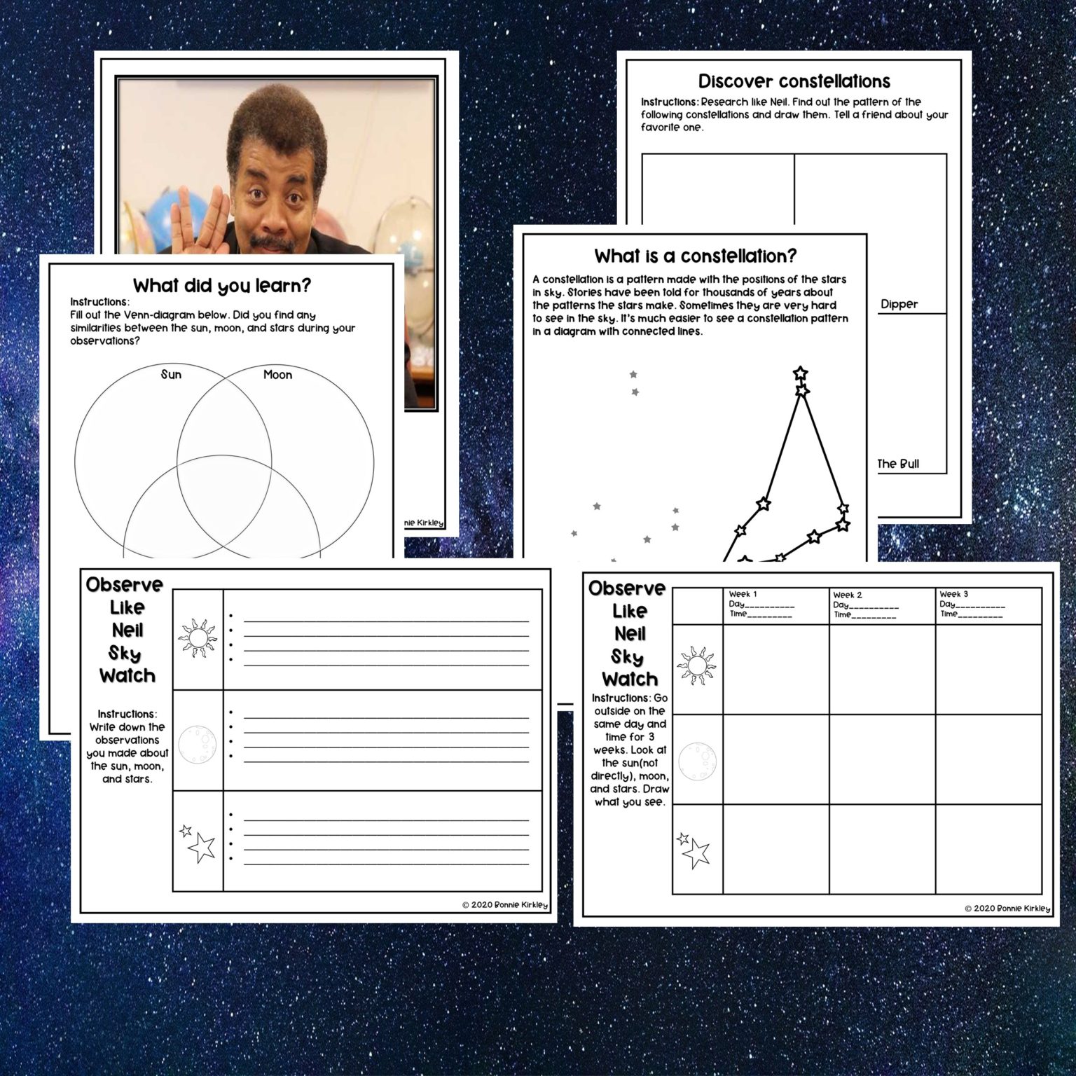 Space STEM Activities - Teaching with Neil DeGrasse Tyson