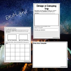 Camping Science - STEAM integrated camping theme unit